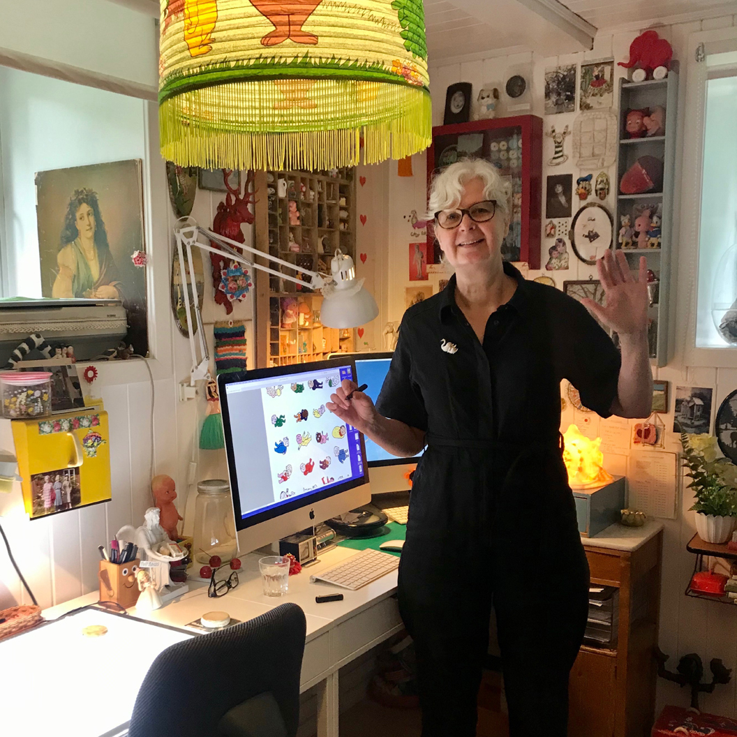 Day in the life of illustrator Anna Fiske | Gecko Press