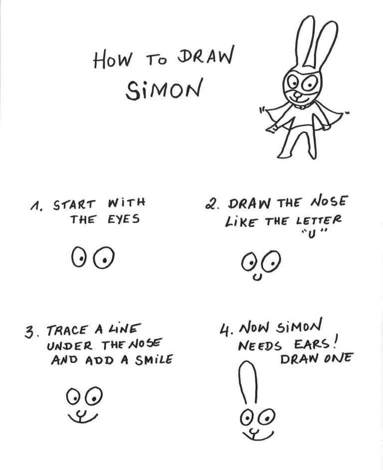 Simon the Rabbit activities | Gecko Press