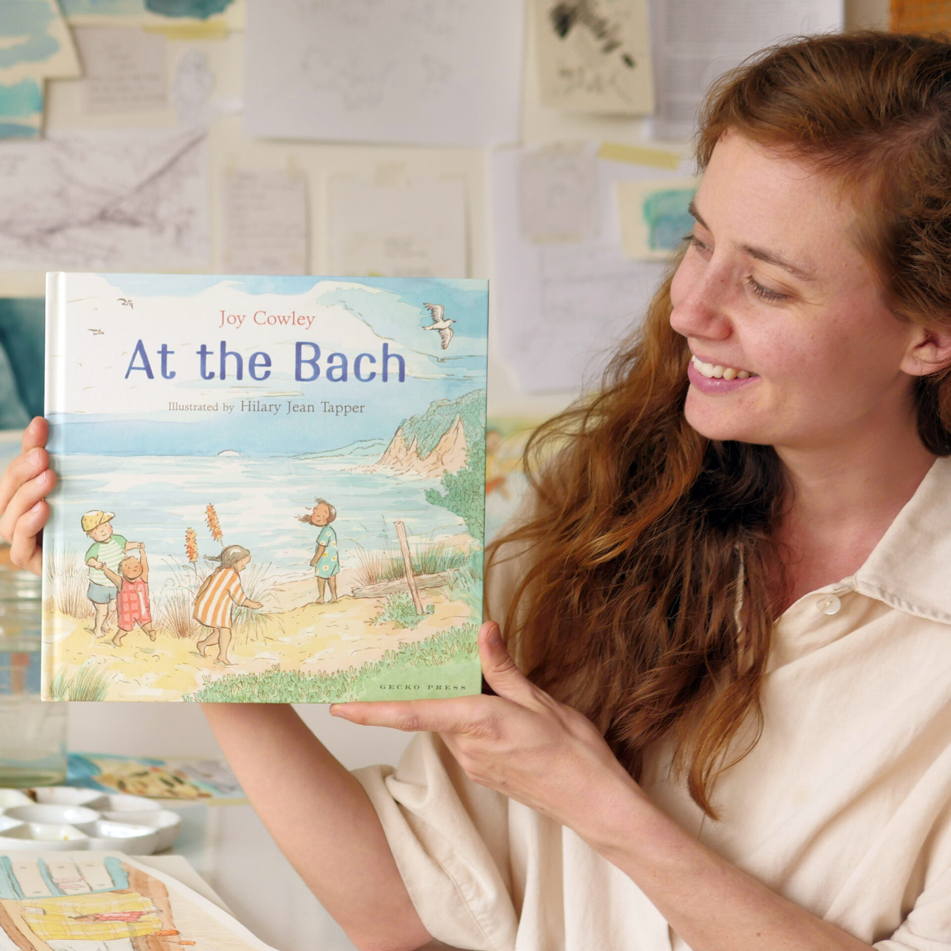 Hilary Tapper on creating a beach storybook | Gecko Press